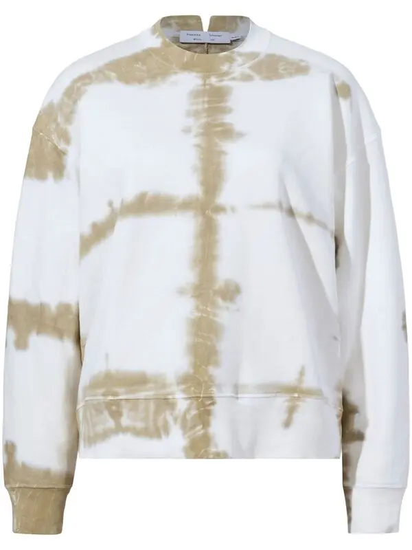 Proenza Schouler White Label Tie-dye Print Sweatshirt - White