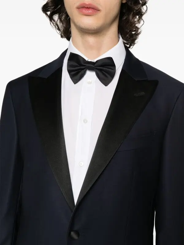 Boglioli Interlock-twill Virgin-wool Suit - Blue