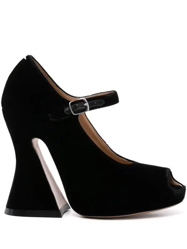 MAISON MARGIELA 125mm Velvet Sandals