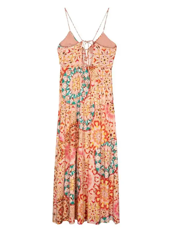 Ba&sh Lamia Graphic-print Maxi Dress