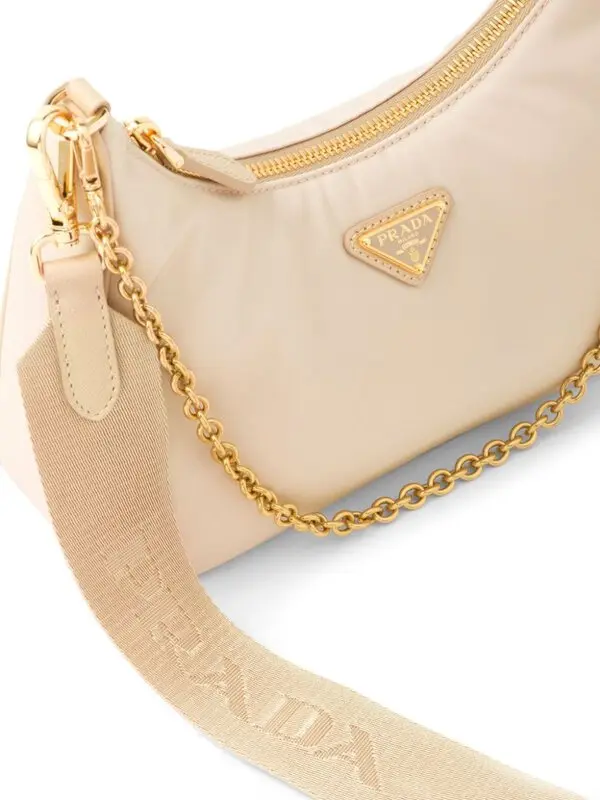 Prada Re-edition 2005 Shoulder Bag - Neutrals