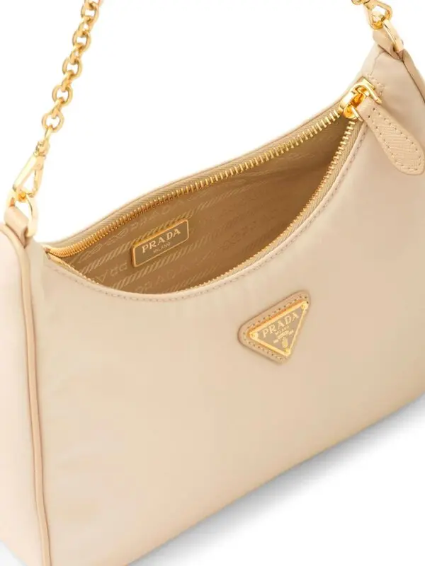 Prada Re-edition 2005 Shoulder Bag - Neutrals