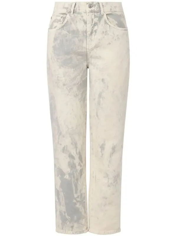 Moschino Mid-rise Cropped Jeans