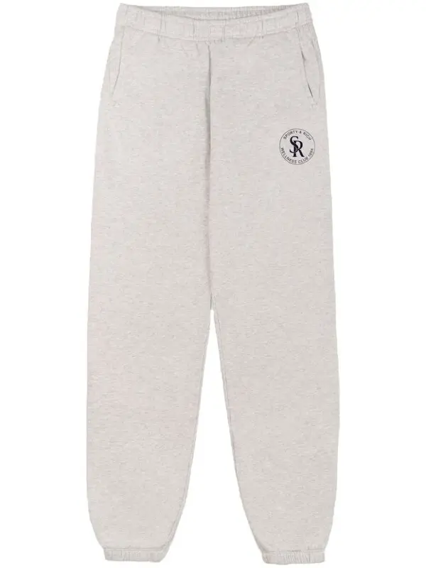 Sporty & Rich S&r Logo Cotton Blend Sweatpants