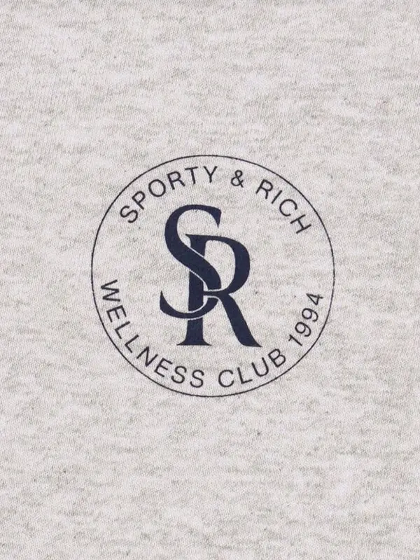 Sporty & Rich S&r Logo Cotton Blend Sweatpants