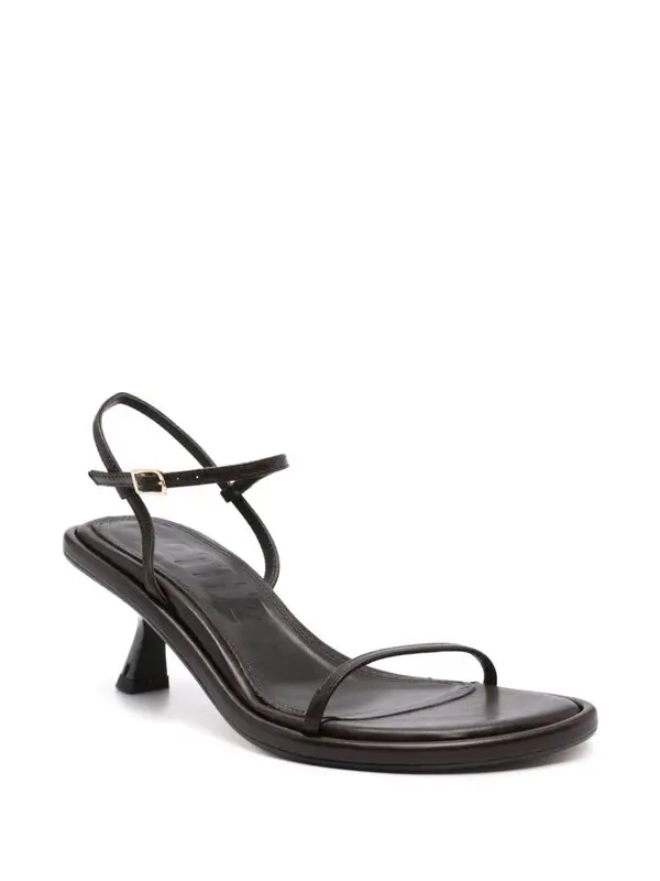 SOULIERS MARTINEZ 55mm Ivone Leather Sandals