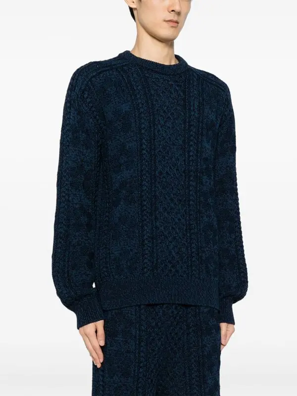 Marni Cable-knit Cotton Jumper