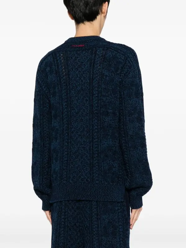 Marni Cable-knit Cotton Jumper