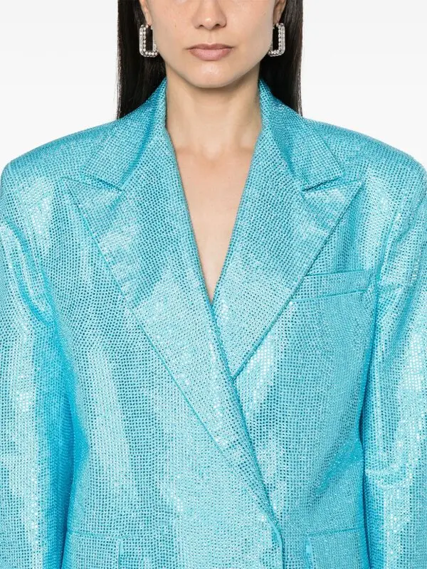 Giuseppe Di Morabito Rhinestone-embellished Double-breasted Blazer