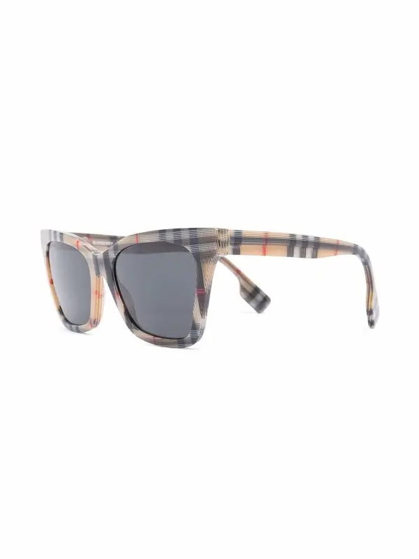 Burberry Vintage Check Cat-eye Sunglasses - Neutrals