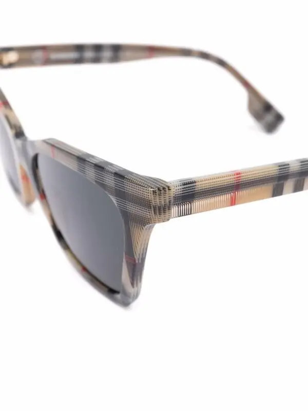 Burberry Vintage Check Cat-eye Sunglasses - Neutrals