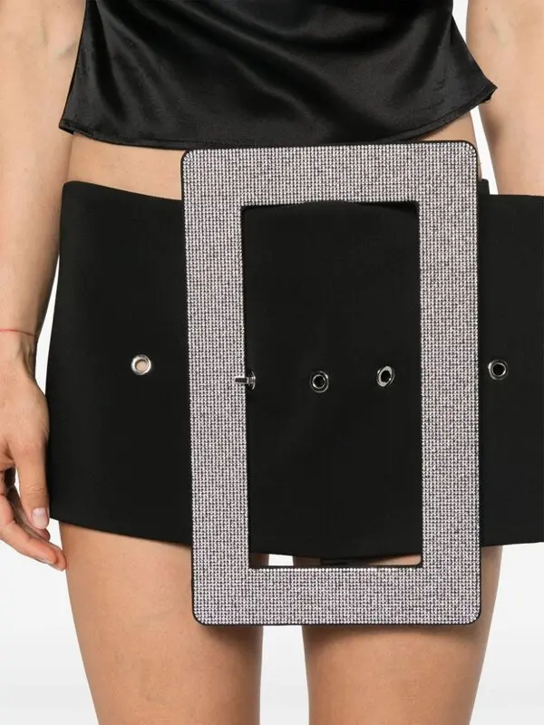 Giuseppe Di Morabito Buckle Mini Skirt