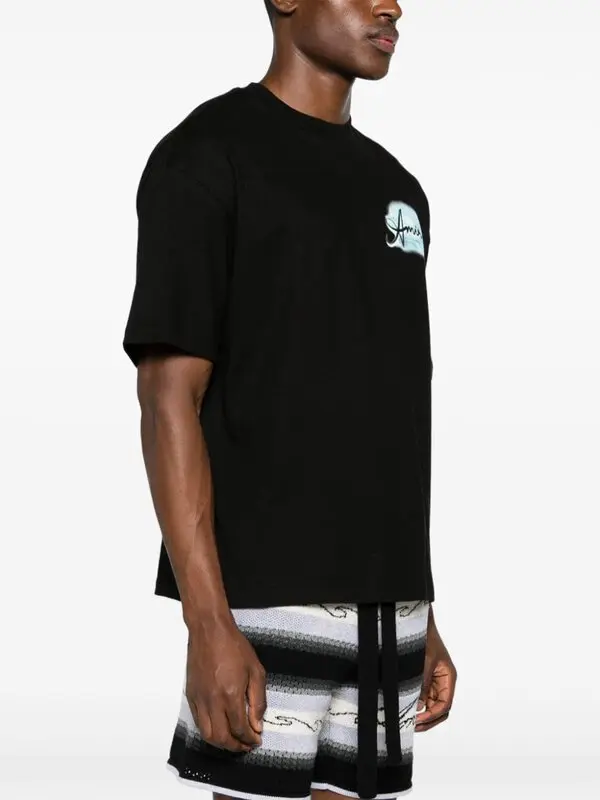 Amiri Paradise Airbrush Cotton T-shirt