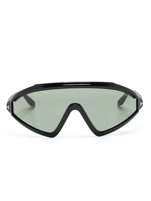 TOM FORD Lorna Shield Sunglasses - Black