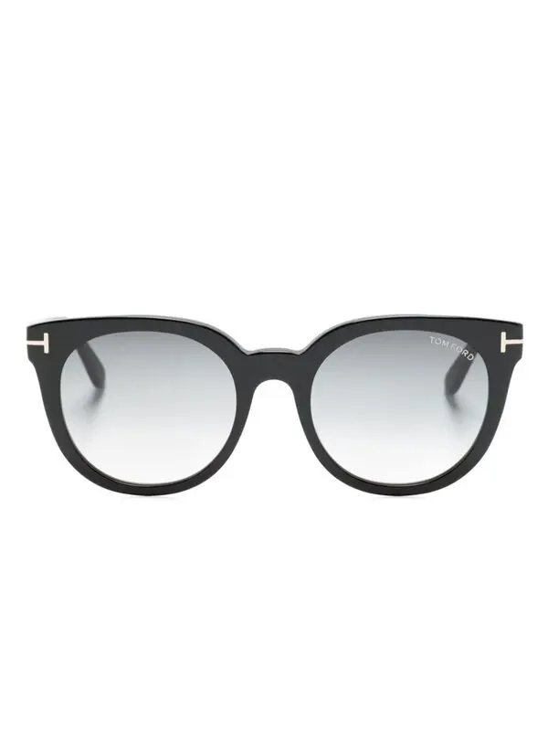 TOM FORD Moira Round-frame Sunglasses - Black