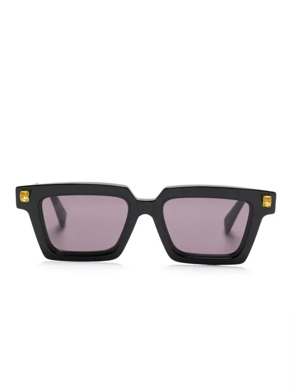 KUBORAUM Q2 Rectangle-frame Sunglasses - Black