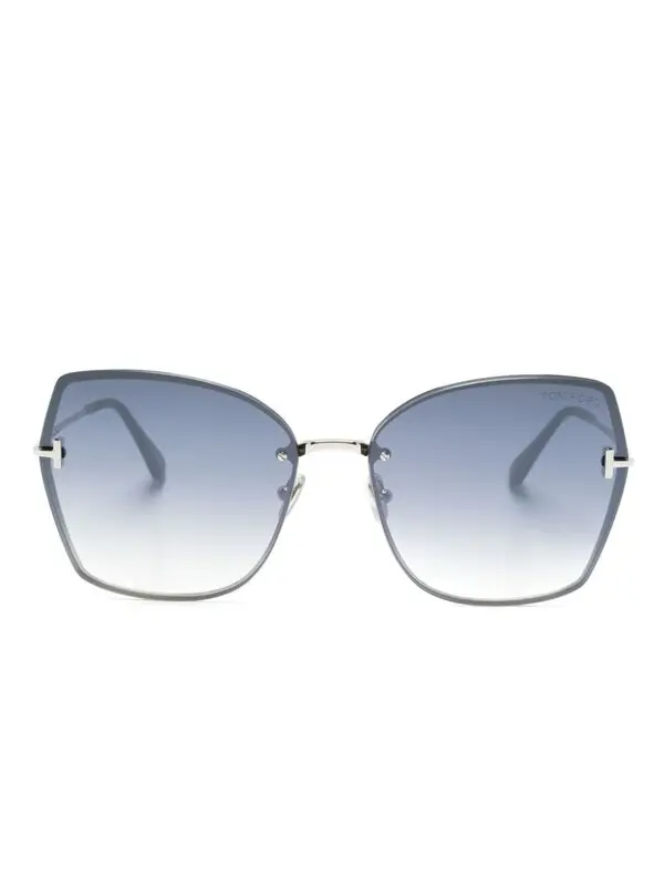 TOM FORD Butterfly-frame Sunglasses - Grey