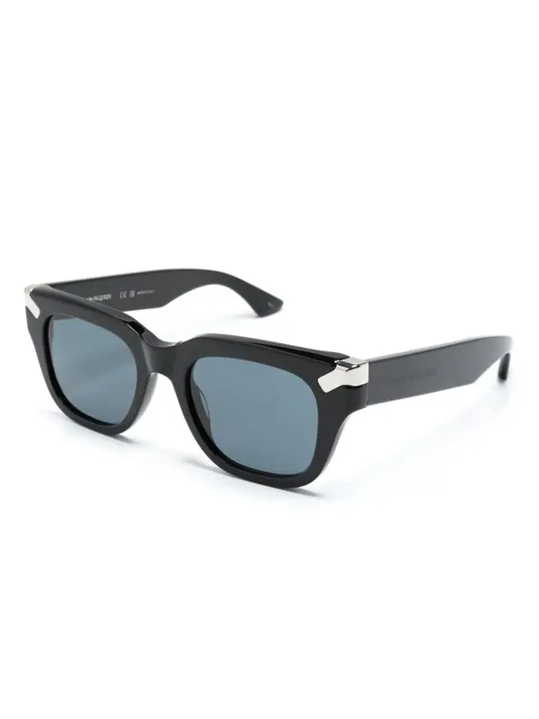 Alexander McQueen Square-frame Sunglasses - Black