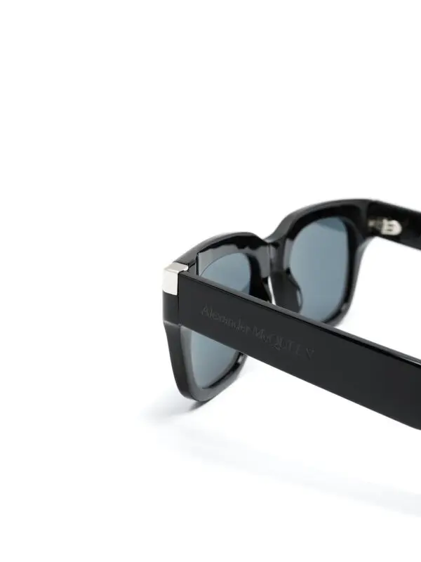 Alexander McQueen Square-frame Sunglasses - Black