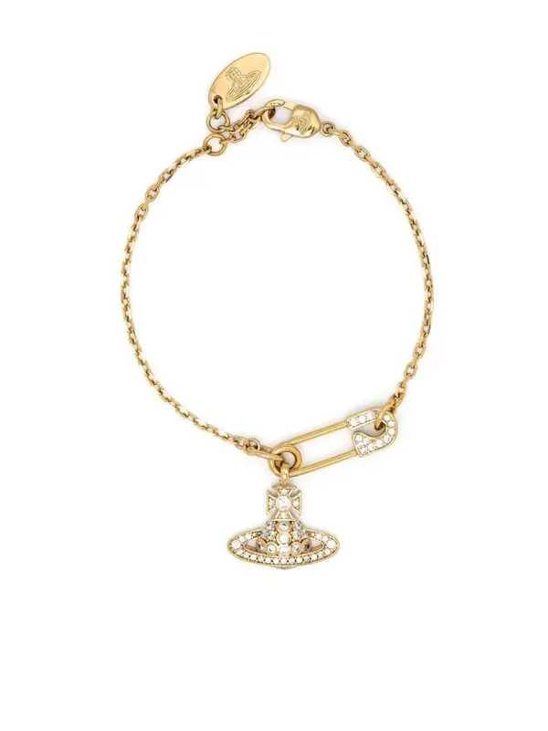 VIVIENNE WESTWOOD Lucrece Orb-plaque Bracelet - Gold