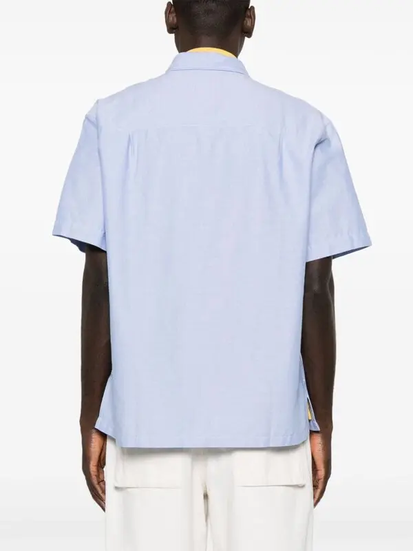 MARANT Iggy Logo-embroidered Shirt - Blue