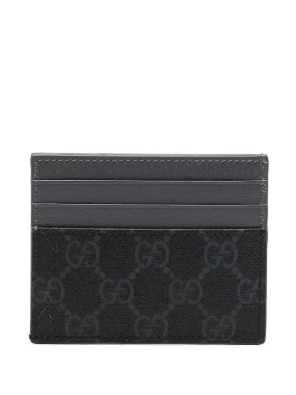 Gucci Gg Card Holder - Black
