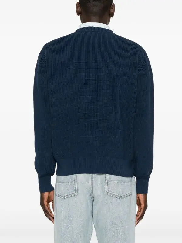 Maison Kitsuné Embroidered Logo Jumper