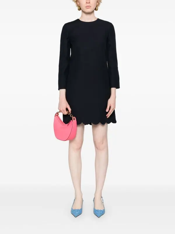 Valentino Garavani Virgin Wool-blend Shift Minidress