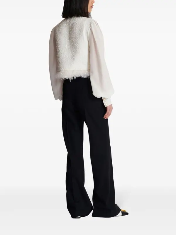 Balmain Panelled Tweed Jacket