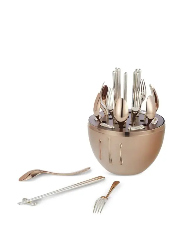 Christofle Mood Asia Precious 24-piece Flatware Set