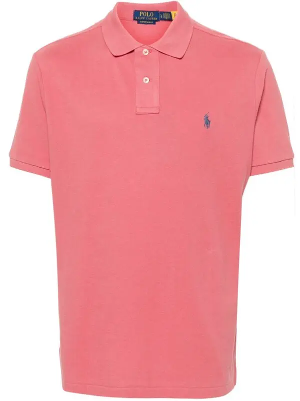 Polo Ralph Lauren Polo Pony-motif Polo Shirt - Pink