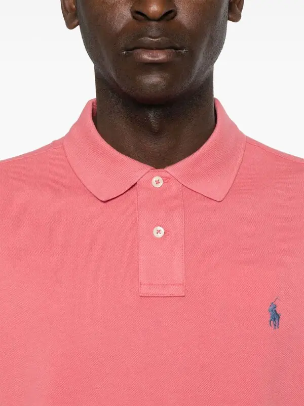 Polo Ralph Lauren Polo Pony-motif Polo Shirt - Pink