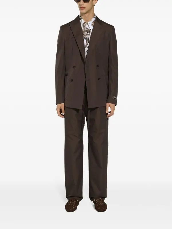 Dolce & Gabbana Double-breasted Cotton Jacket
