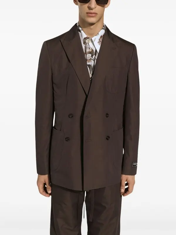 Dolce & Gabbana Double-breasted Cotton Jacket