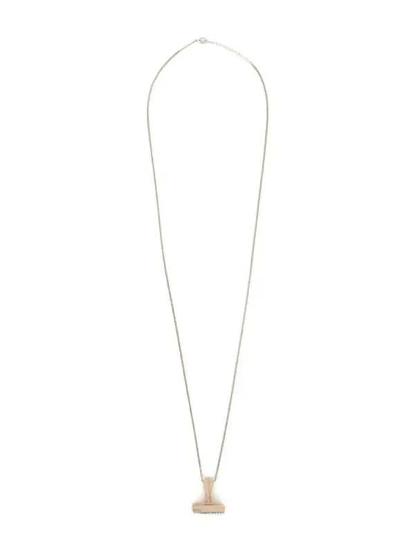 MAISON MARGIELA Stamp Pendant Necklace