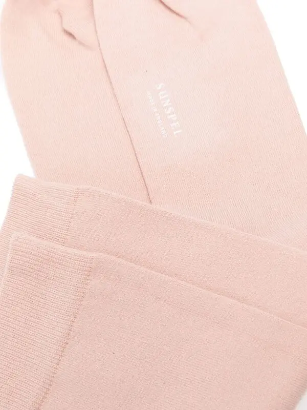 Sunspel Ribbed Ankle Socks