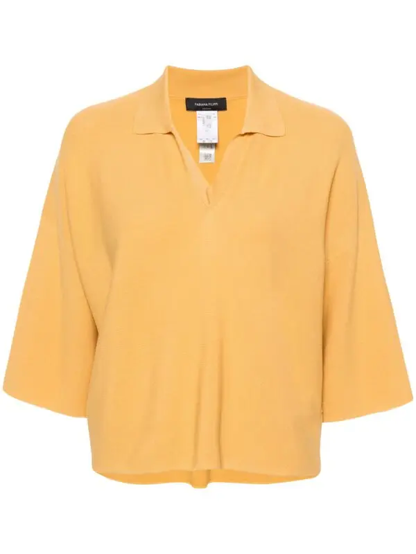 Fabiana Filippi Knitted Polo Shirt