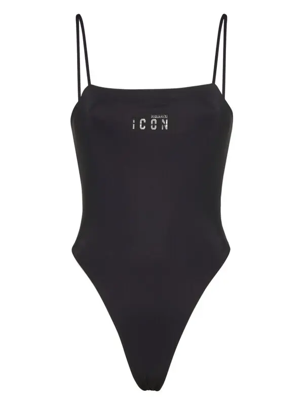 Dsquared2 Icon Low-back Swimsuit - Black