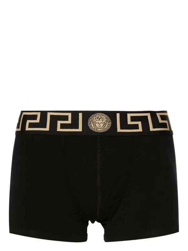 Versace Medusa-jacquard Briefs - Black