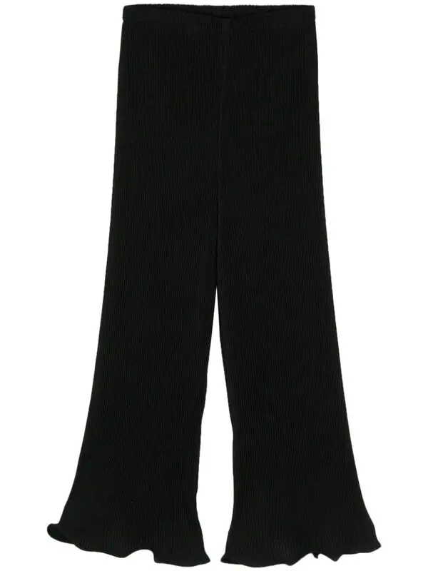MELITTA BAUMEISTER Plissé Cropped Trousers