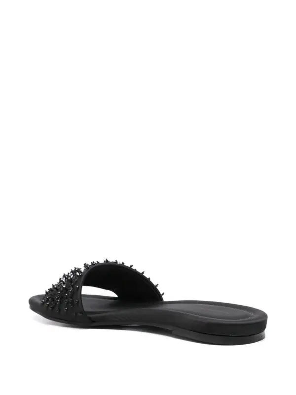 Fabiana Filippi Duchesse Bead-detailed Slides