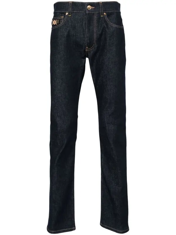 Versace Mid-rise Slim-fit Jeans