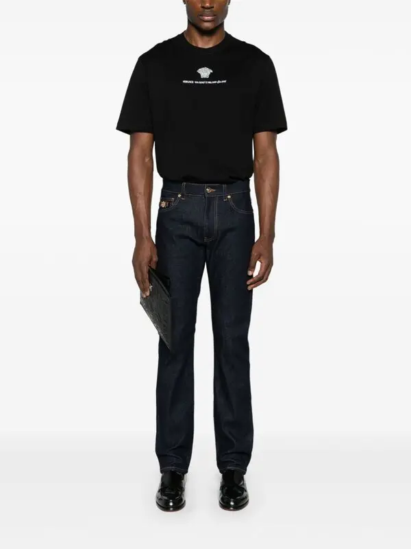 Versace Mid-rise Slim-fit Jeans
