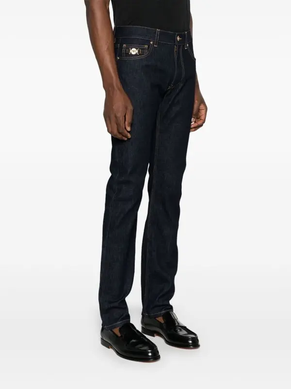 Versace Mid-rise Slim-fit Jeans
