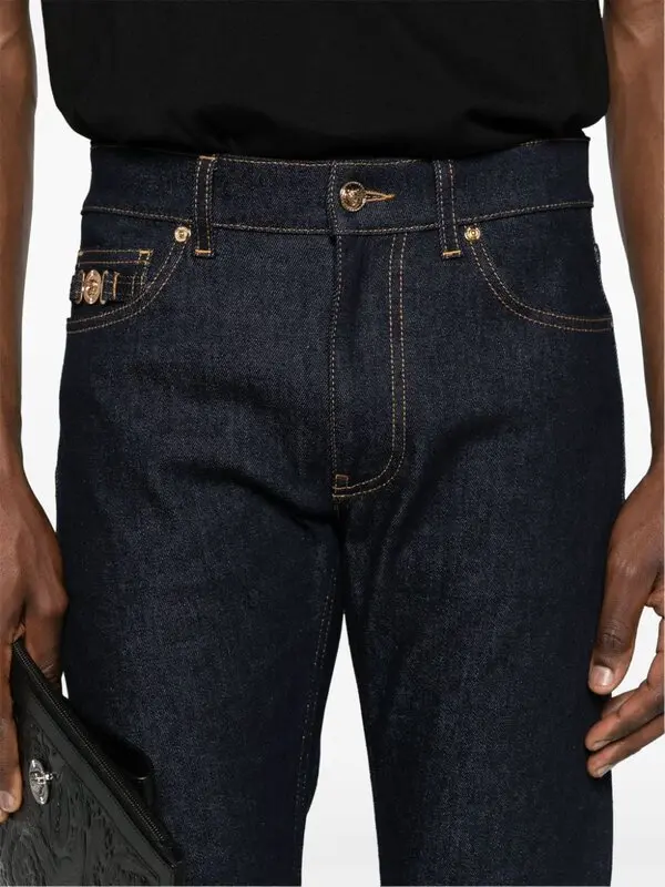 Versace Mid-rise Slim-fit Jeans
