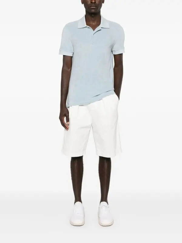 Brunello Cucinelli Pleat-detail Straight-leg Shorts - White