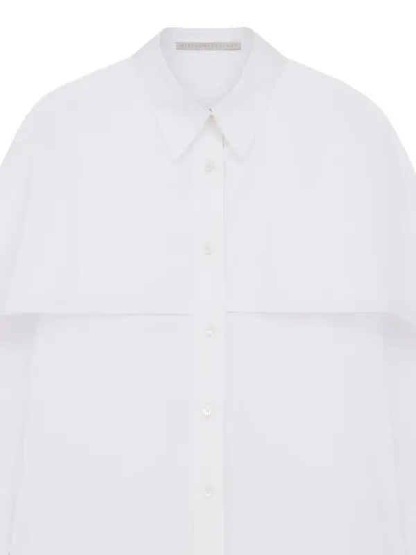 Stella McCartney Cape Organic Cotton Shirt - White