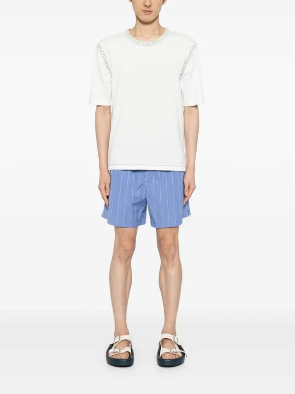 Paul Smith Striped Cotton Shorts