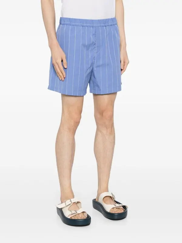 Paul Smith Striped Cotton Shorts