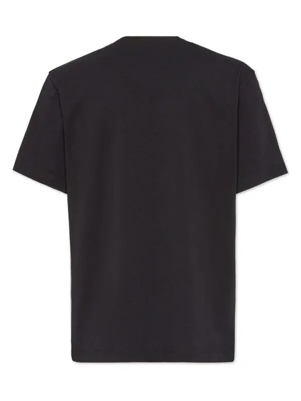Dsquared2 Graphic-print Cotton T-shirt - Black